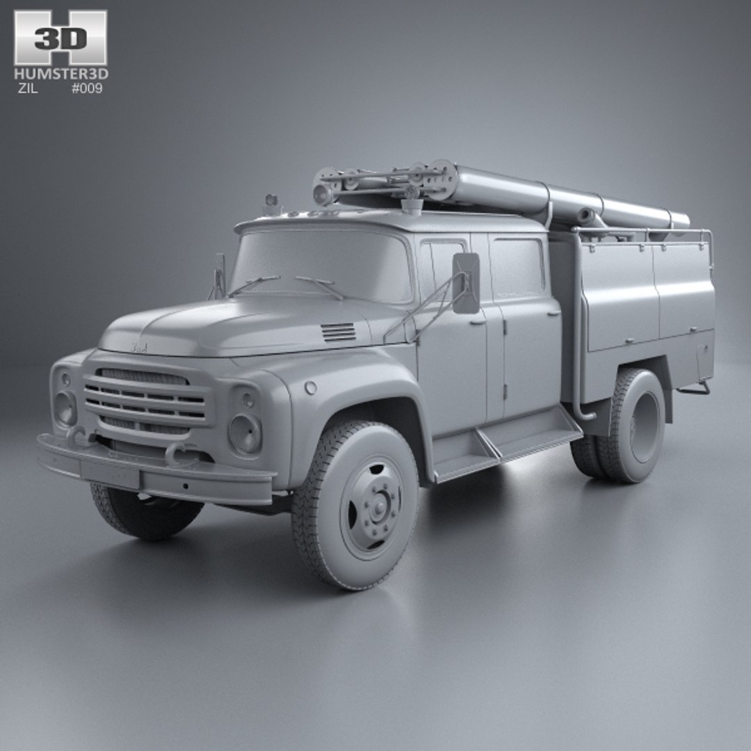 3D zil 130 1970 - TurboSquid 1157345
