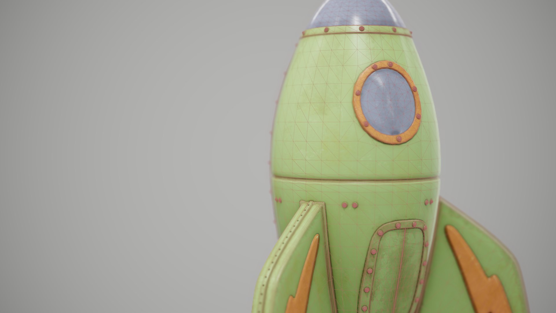 Fantasy Rocket Ship 3D Model - TurboSquid 1633167