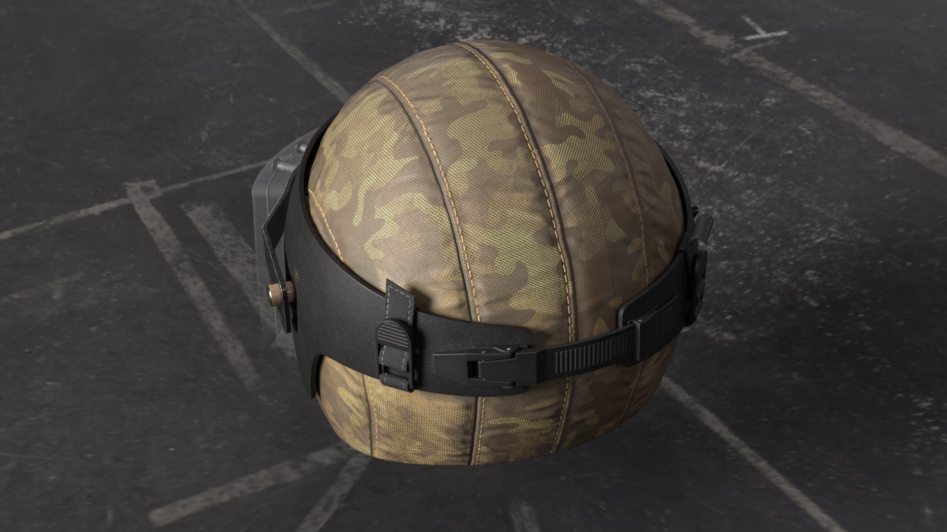 Kiver-M Russian Helmet Game-ready PBR 3D Model - TurboSquid 1942843