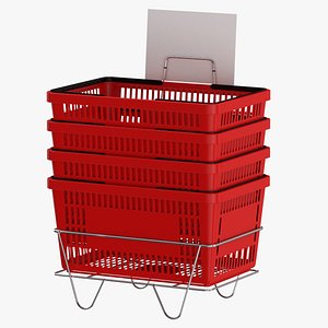 3D Shopping Basket Models - Browse & Download Formats - TurboSquid