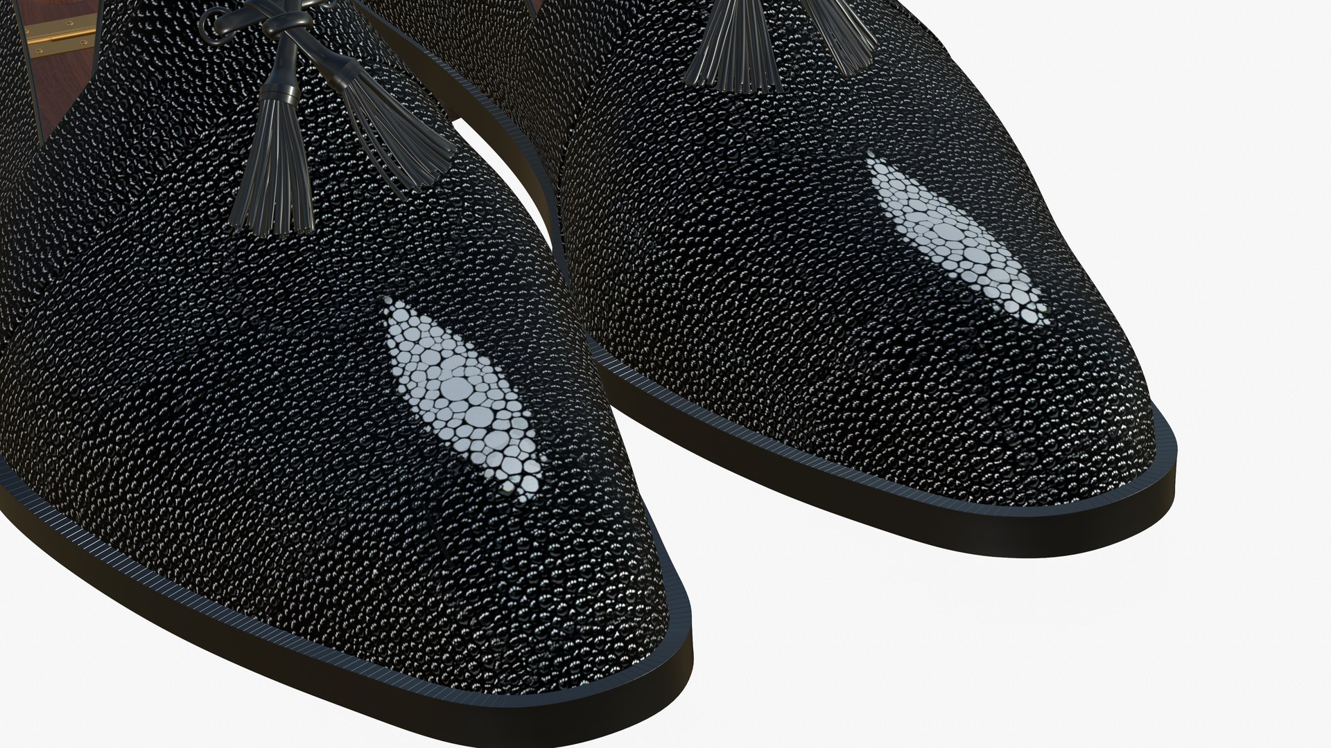 Shoes Real Stingray Skin 3D model - TurboSquid 1956736