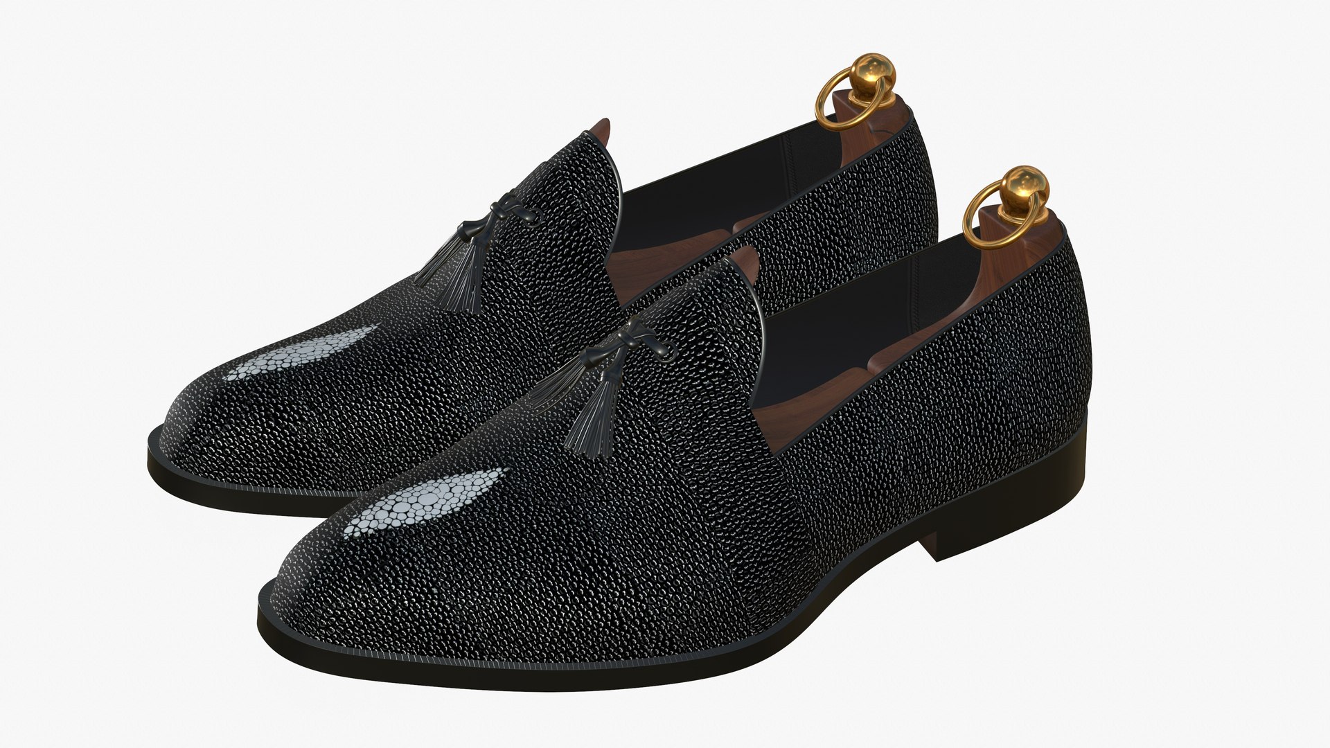 Shoes Real Stingray Skin 3D model - TurboSquid 1956736