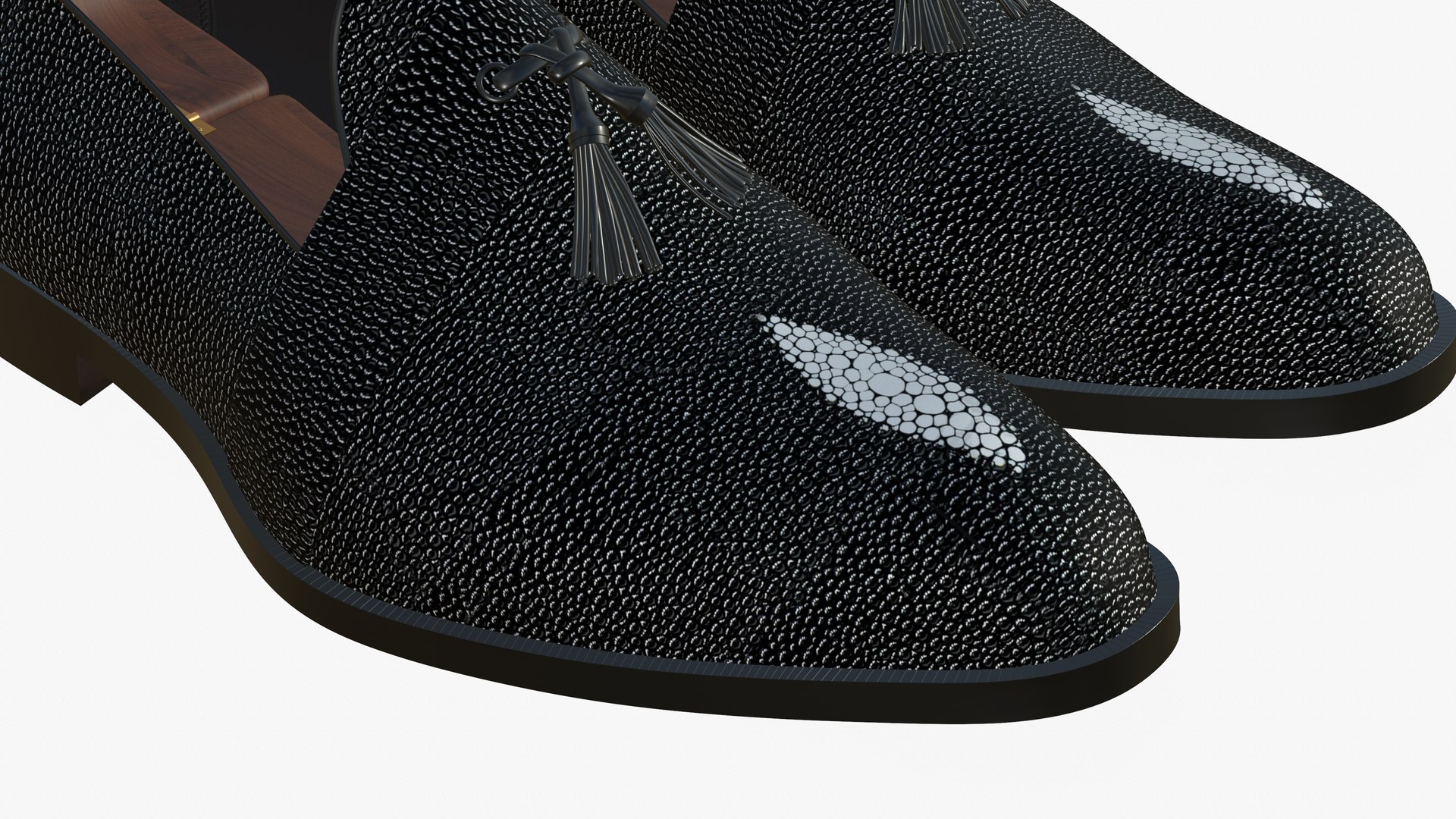 Shoes Real Stingray Skin 3D model - TurboSquid 1956736