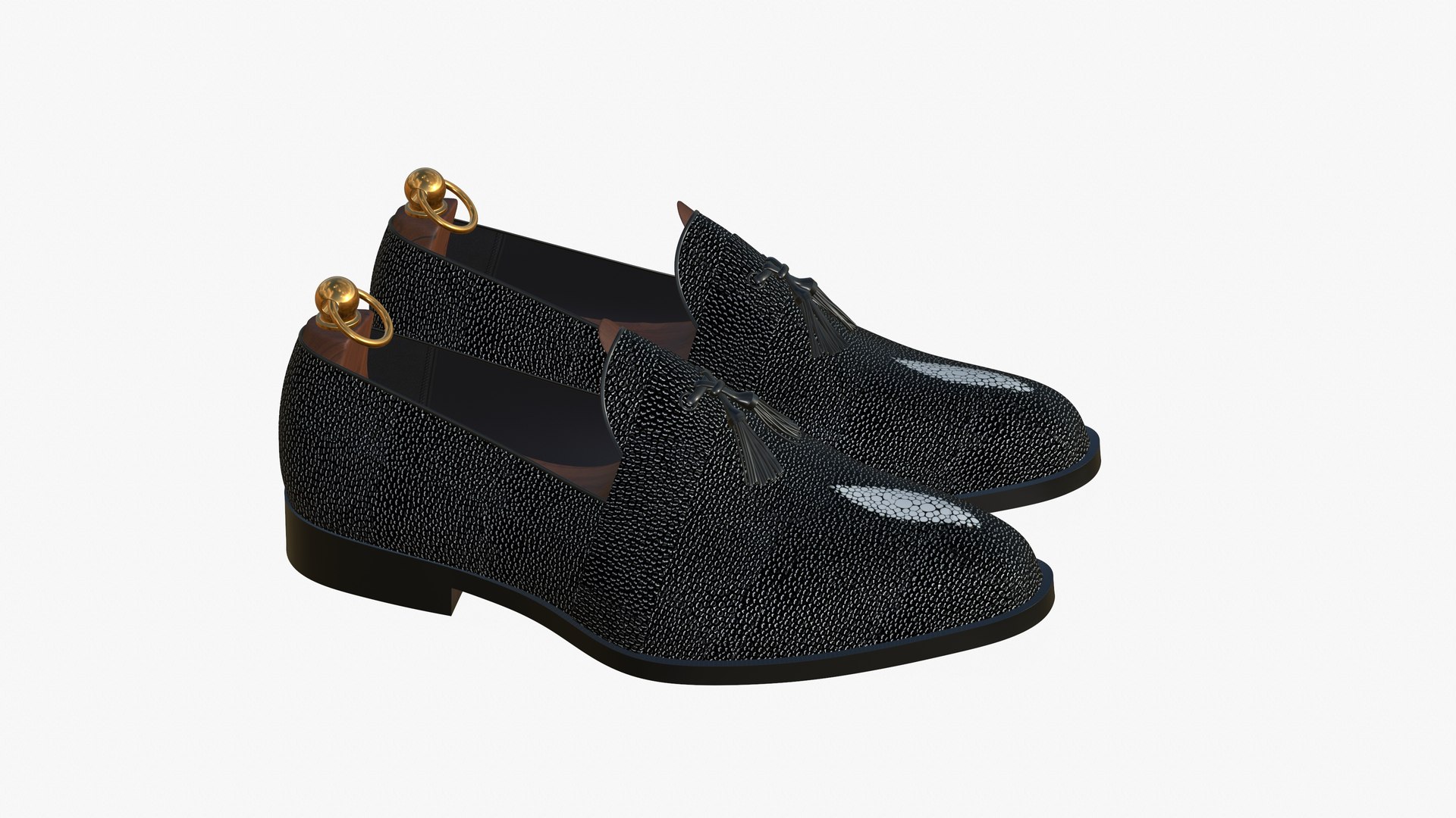 Shoes Real Stingray Skin 3D model - TurboSquid 1956736