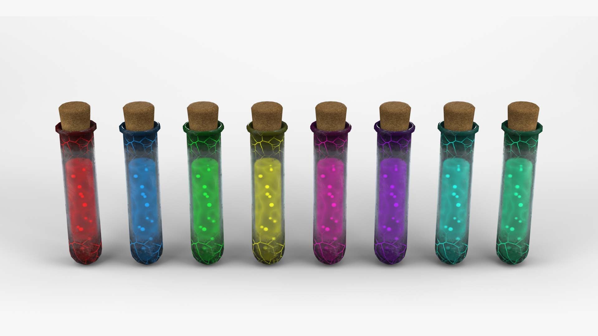 Stylized Magic Potion Bottle 3D - TurboSquid 1815427