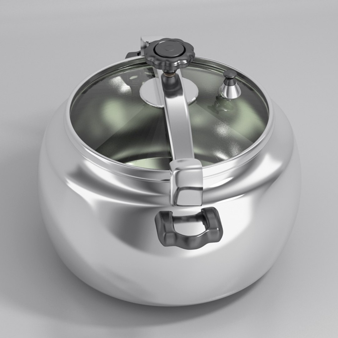 3d pan cook cooker model