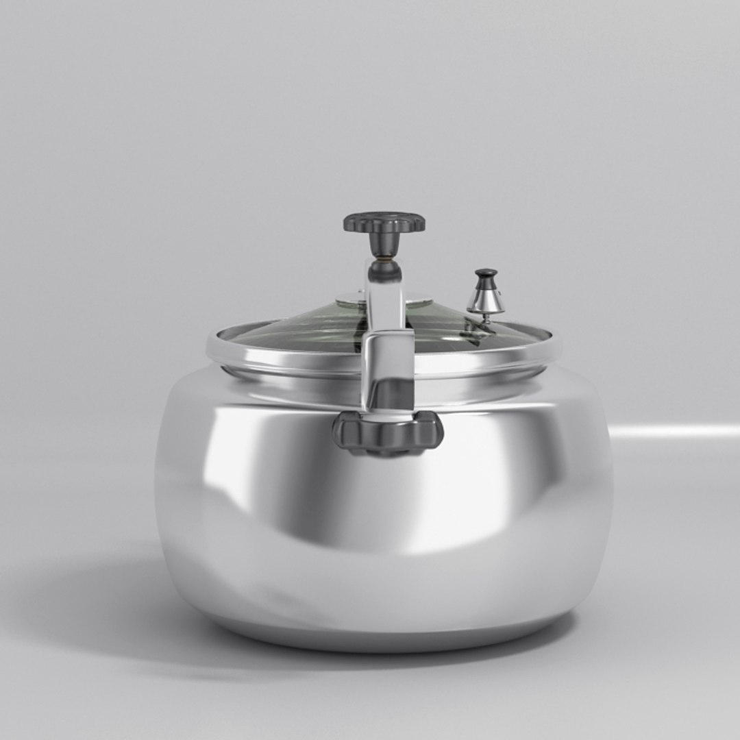 3d pan cook cooker model