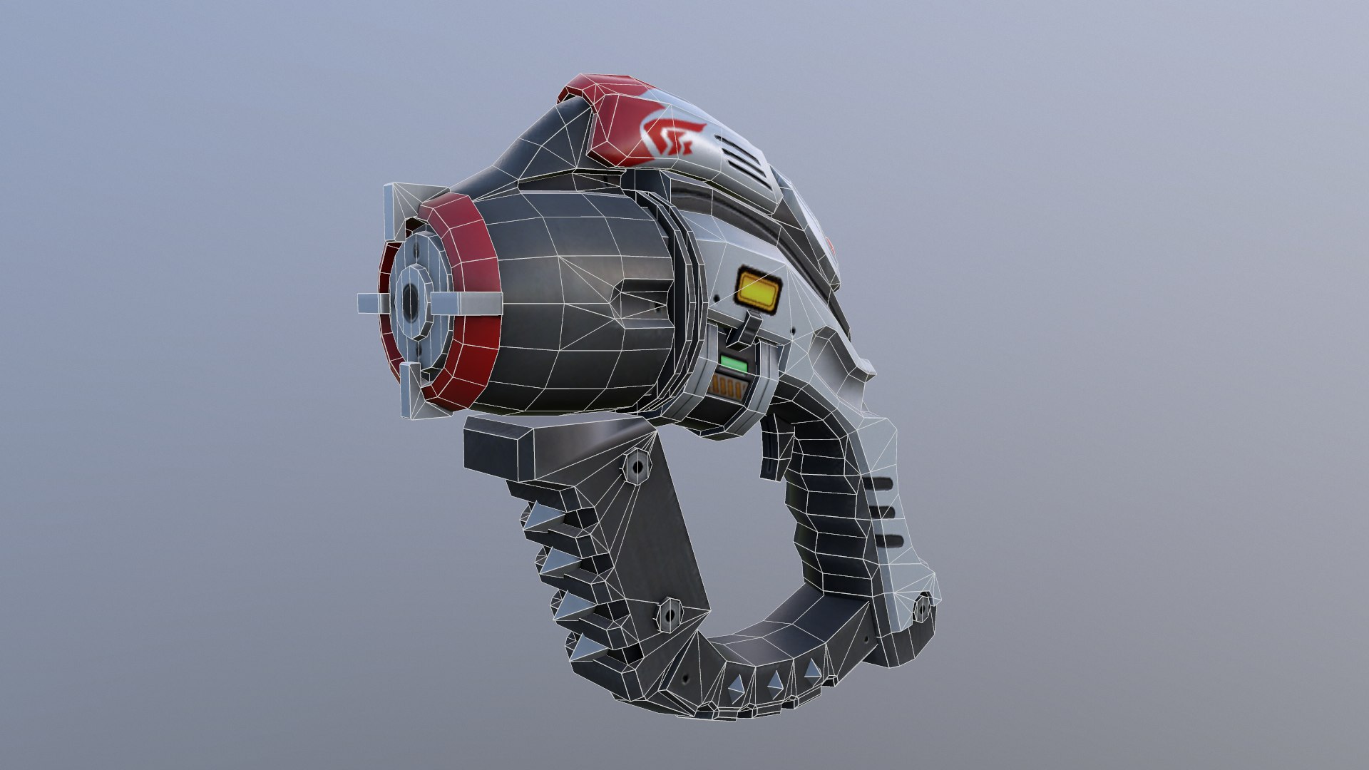 Beam Rod Gun Level 1 3D Model - TurboSquid 2185599