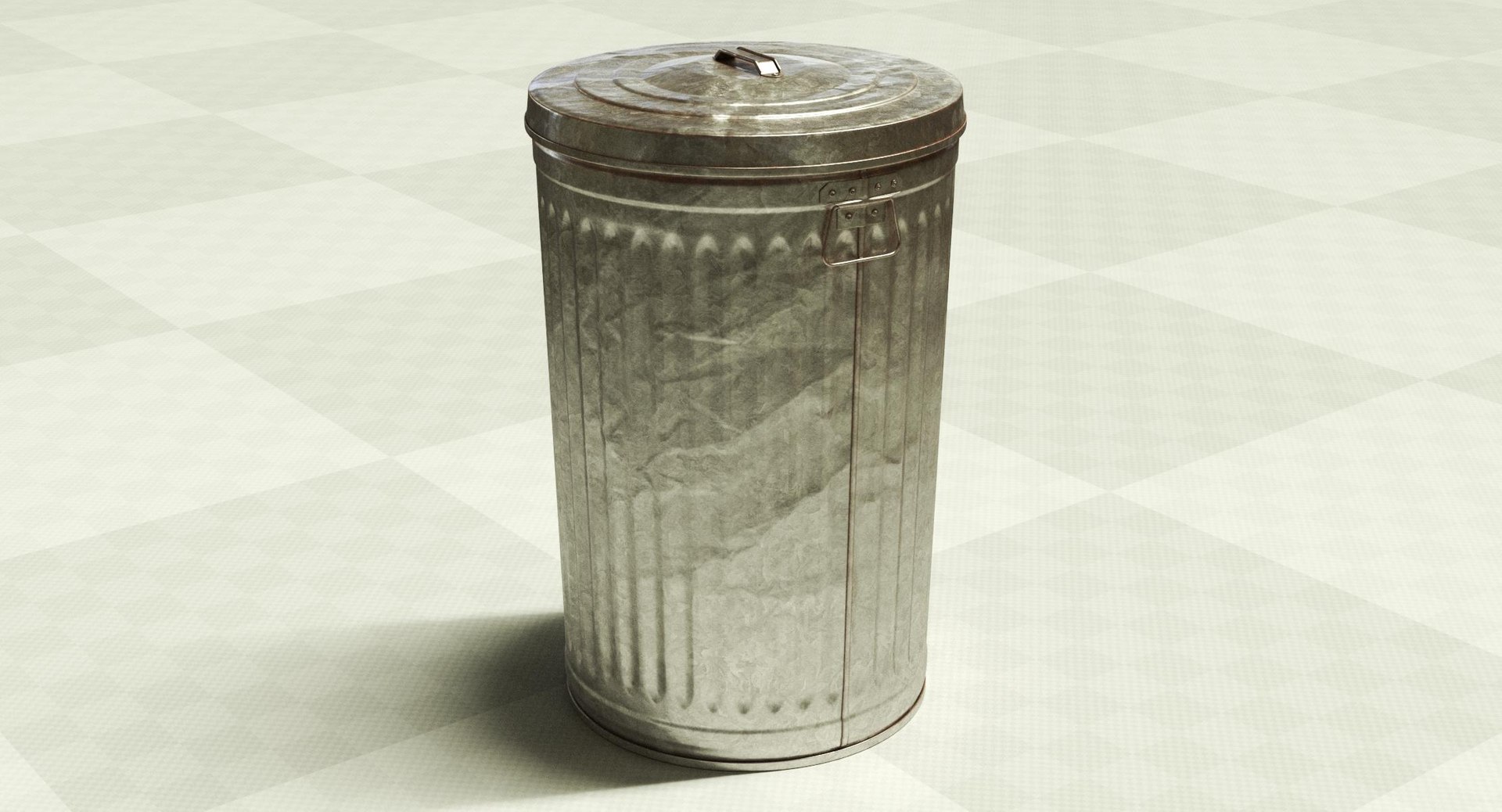 Steel trash 3D model - TurboSquid 1315912