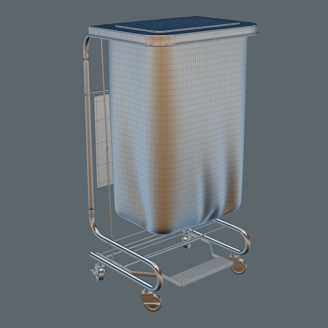 3d Medical Hamper Model