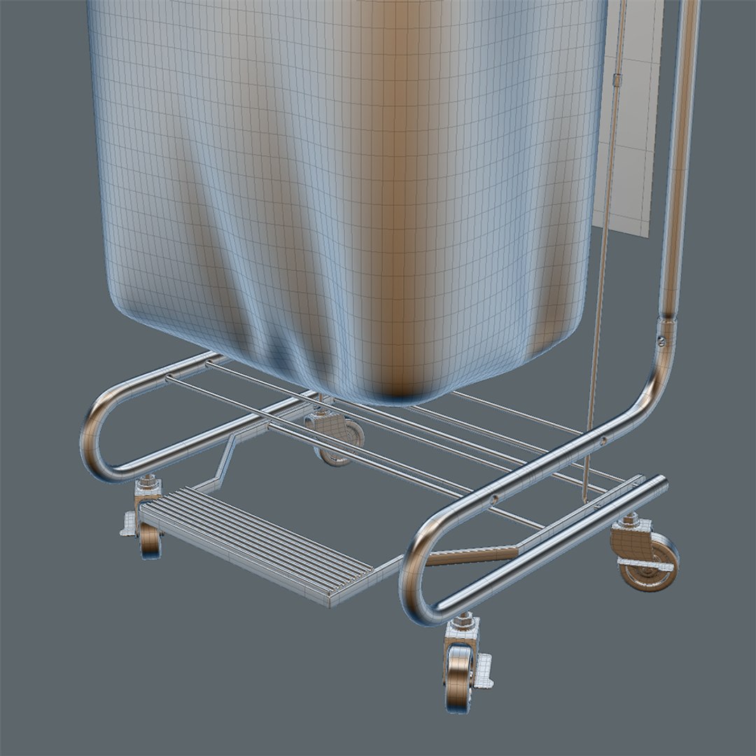 3d Medical Hamper Model