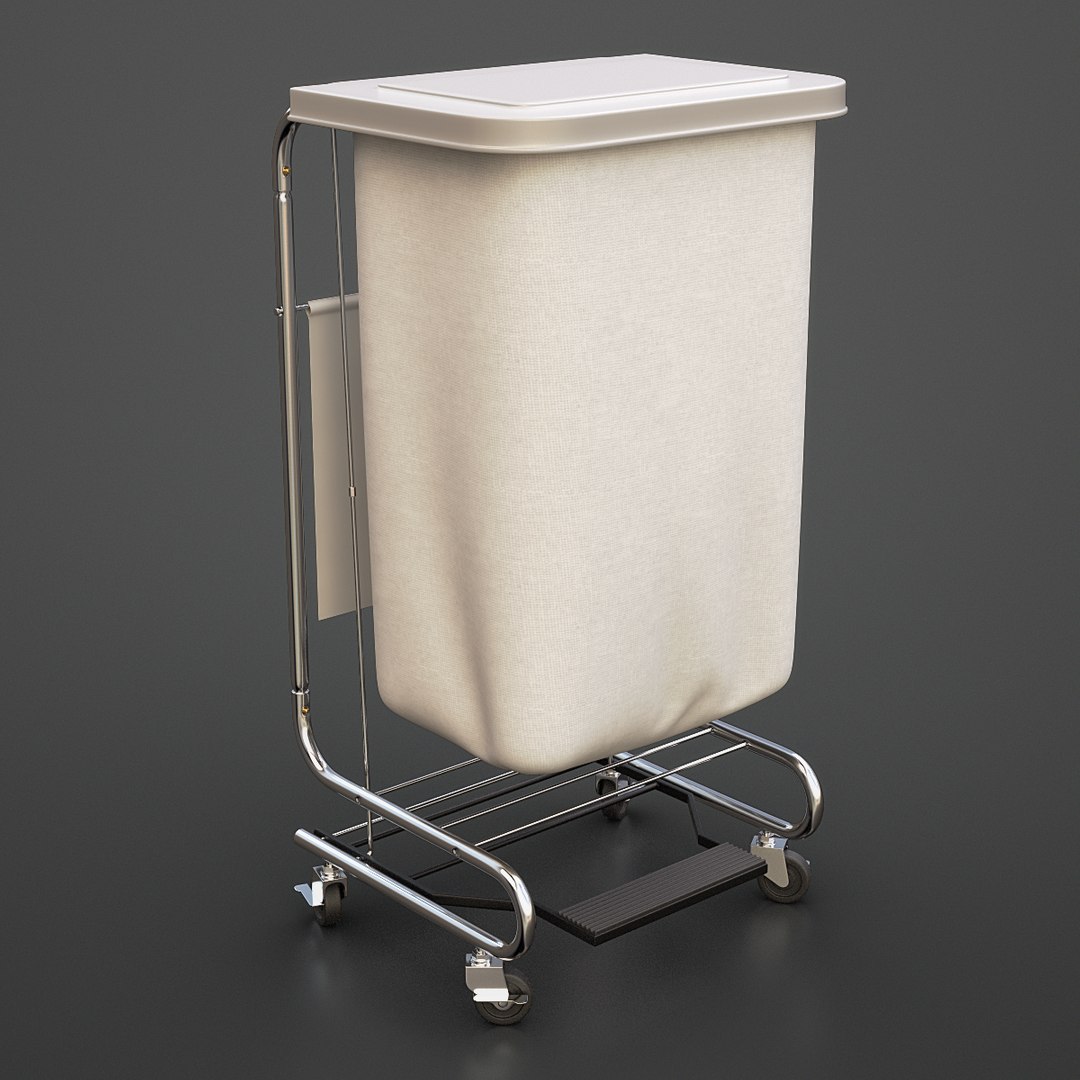 3d Medical Hamper Model