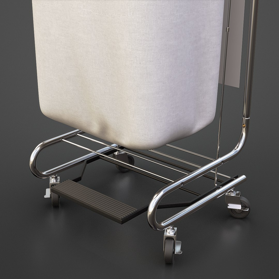 3d Medical Hamper Model