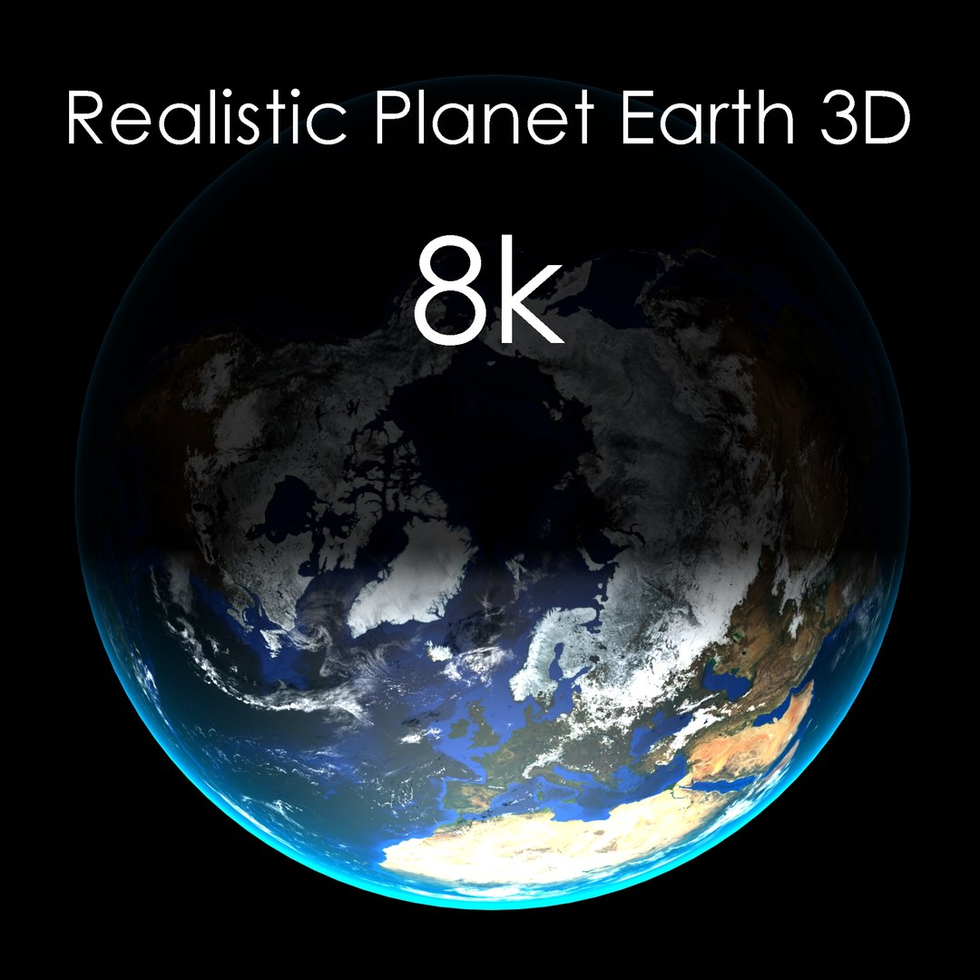 3D Realistic Planet Earth - TurboSquid 1547718