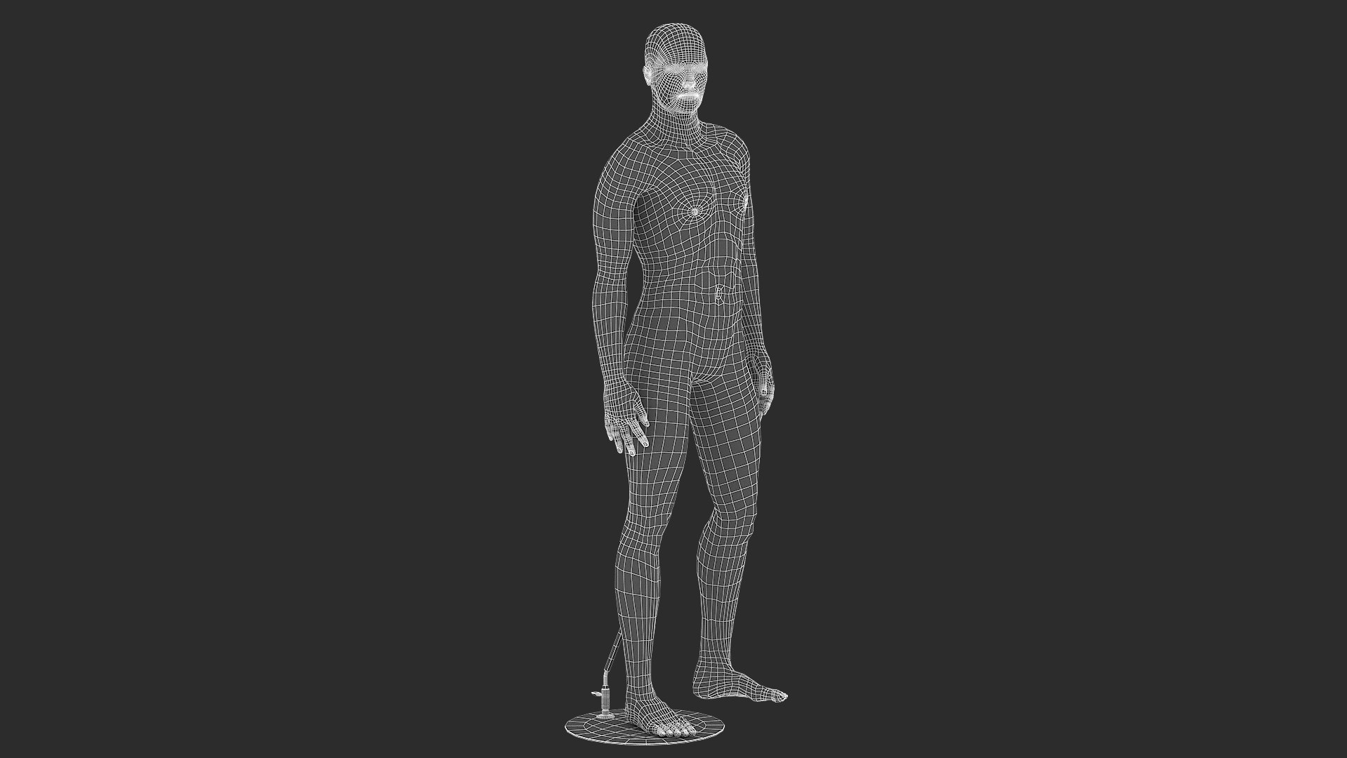 3D Model Male Mannequin Pose 5 - TurboSquid 2345223