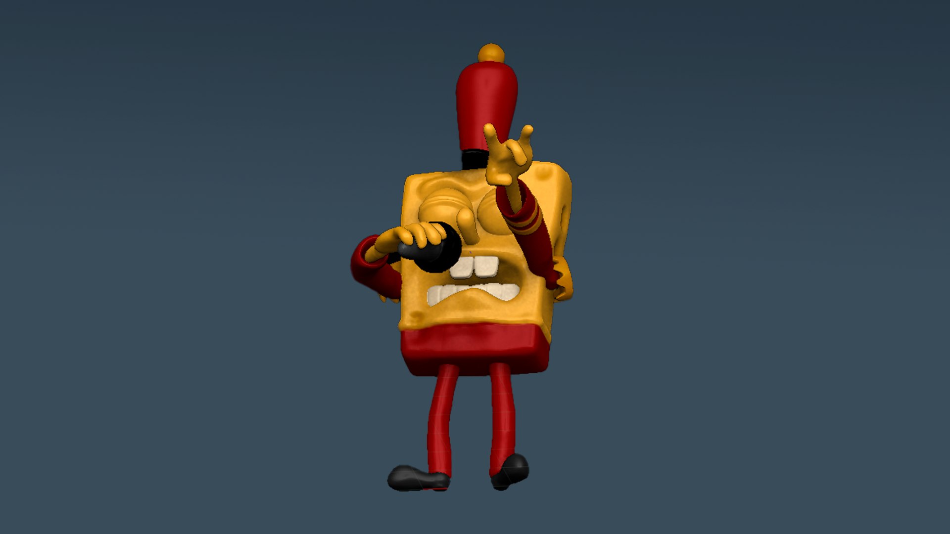 3D SPONGEBOB - TurboSquid 2182757