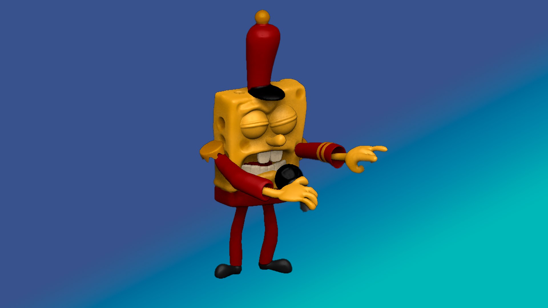 3D SPONGEBOB - TurboSquid 2182757