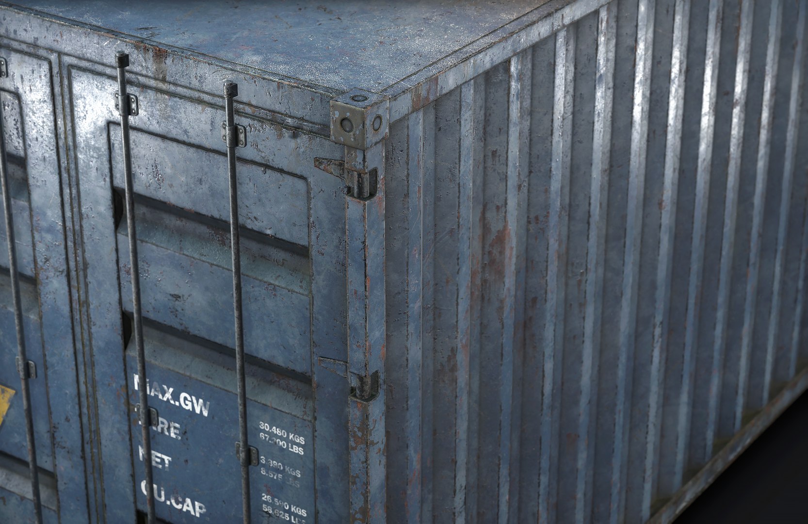 Container Pbr 3D Model - TurboSquid 1473922