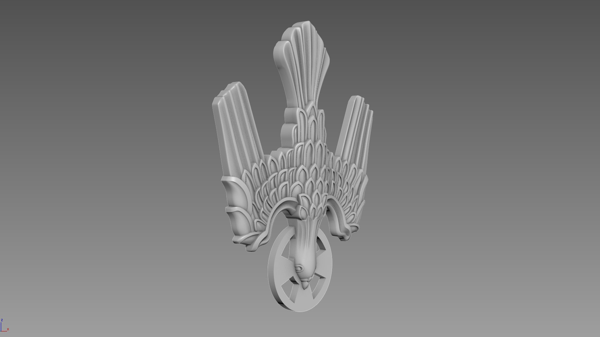 Symbol Of The Holy Spirit Of God Relief 3D Model - TurboSquid 2103838