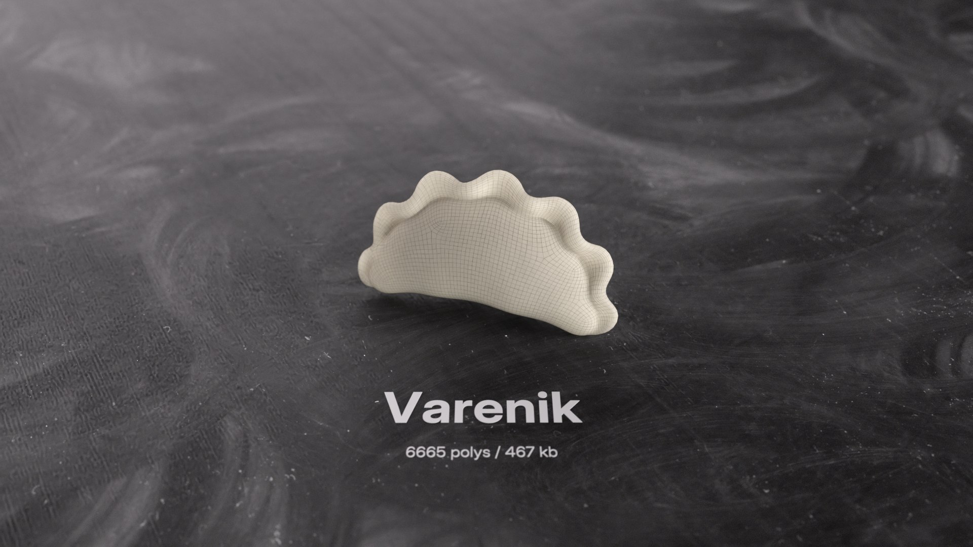 3D Model Dumpling And Dough Products 3D Model - TurboSquid 2287964