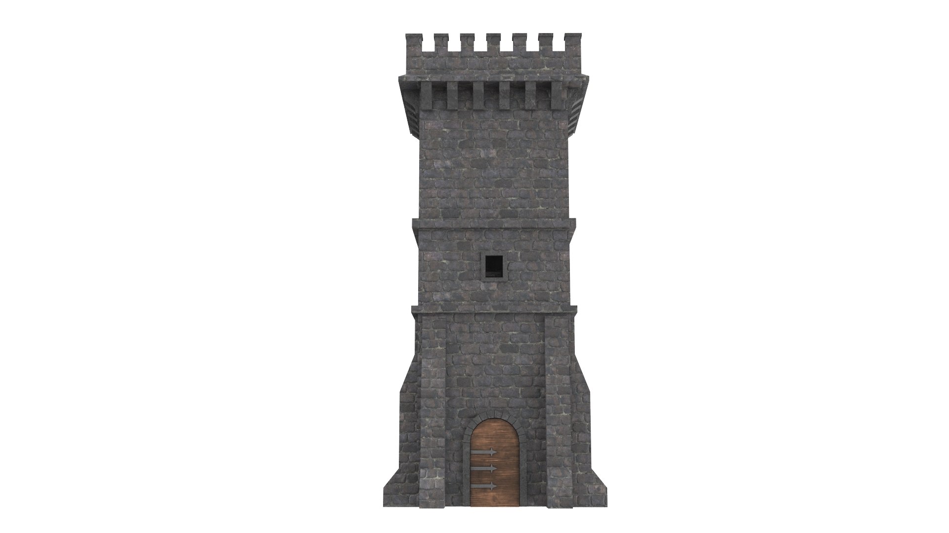3D Real Castle Tower Model - TurboSquid 1439765