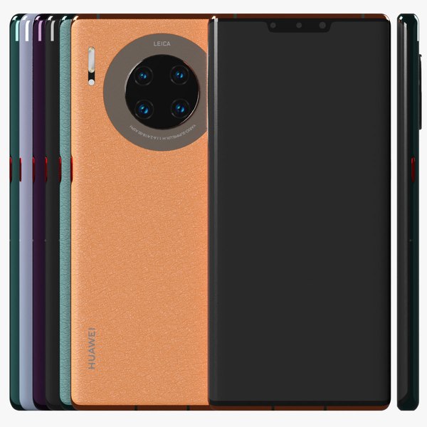 modelo 3d Huawei Mate 30 Pro 5G All Colors Smartphone - TurboSquid 2073523