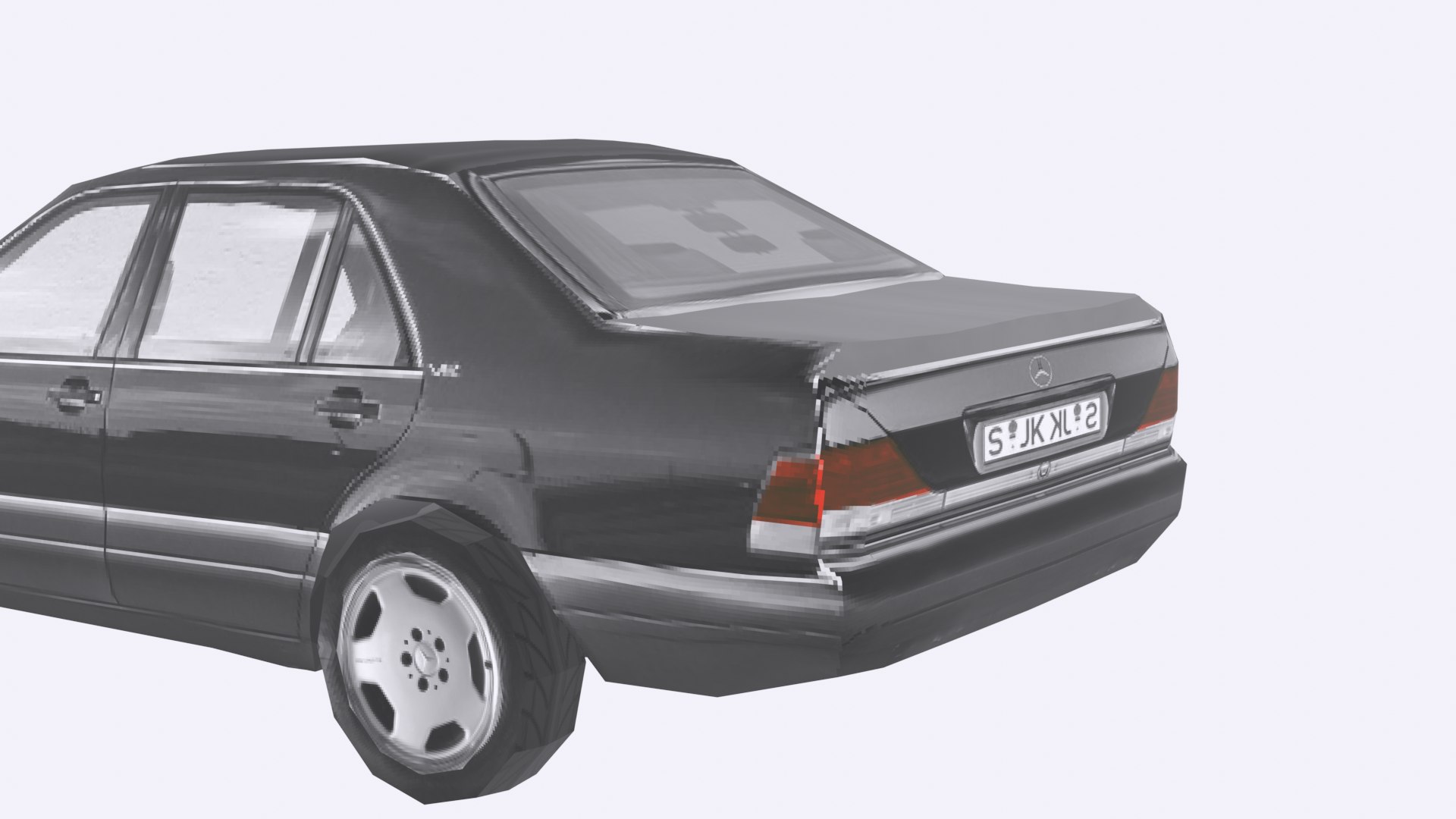 Mercedes Benz W140 3D Model - TurboSquid 1949471