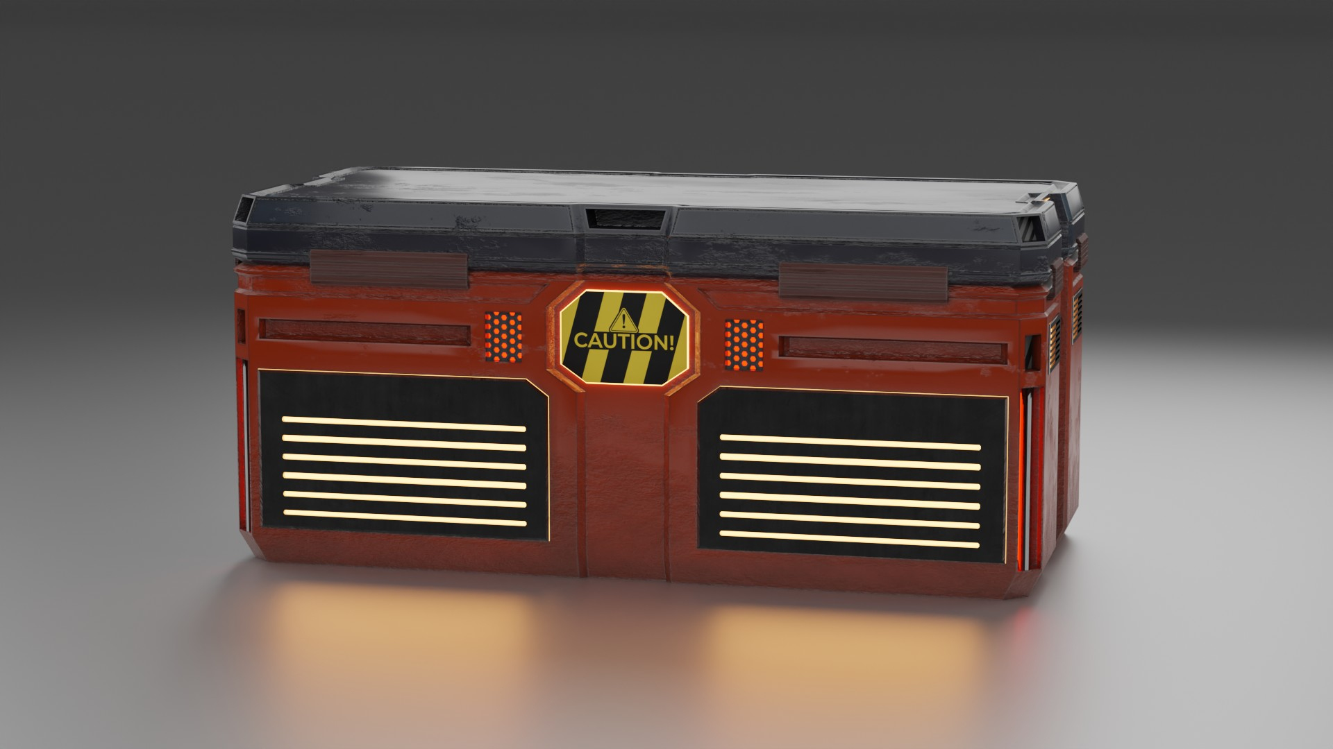 Post-Apocalyptic Loot Crate 3D - TurboSquid 2007574