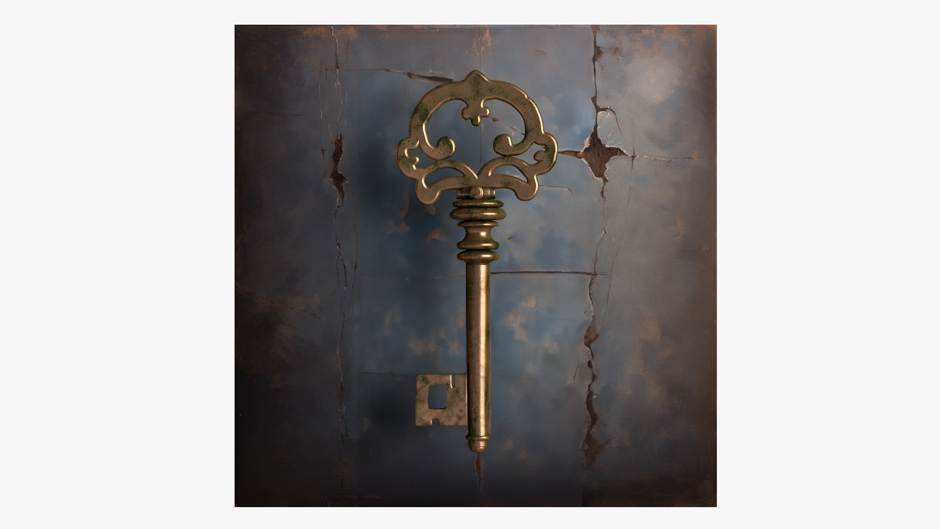 Old Key 3D Model - TurboSquid 2101641