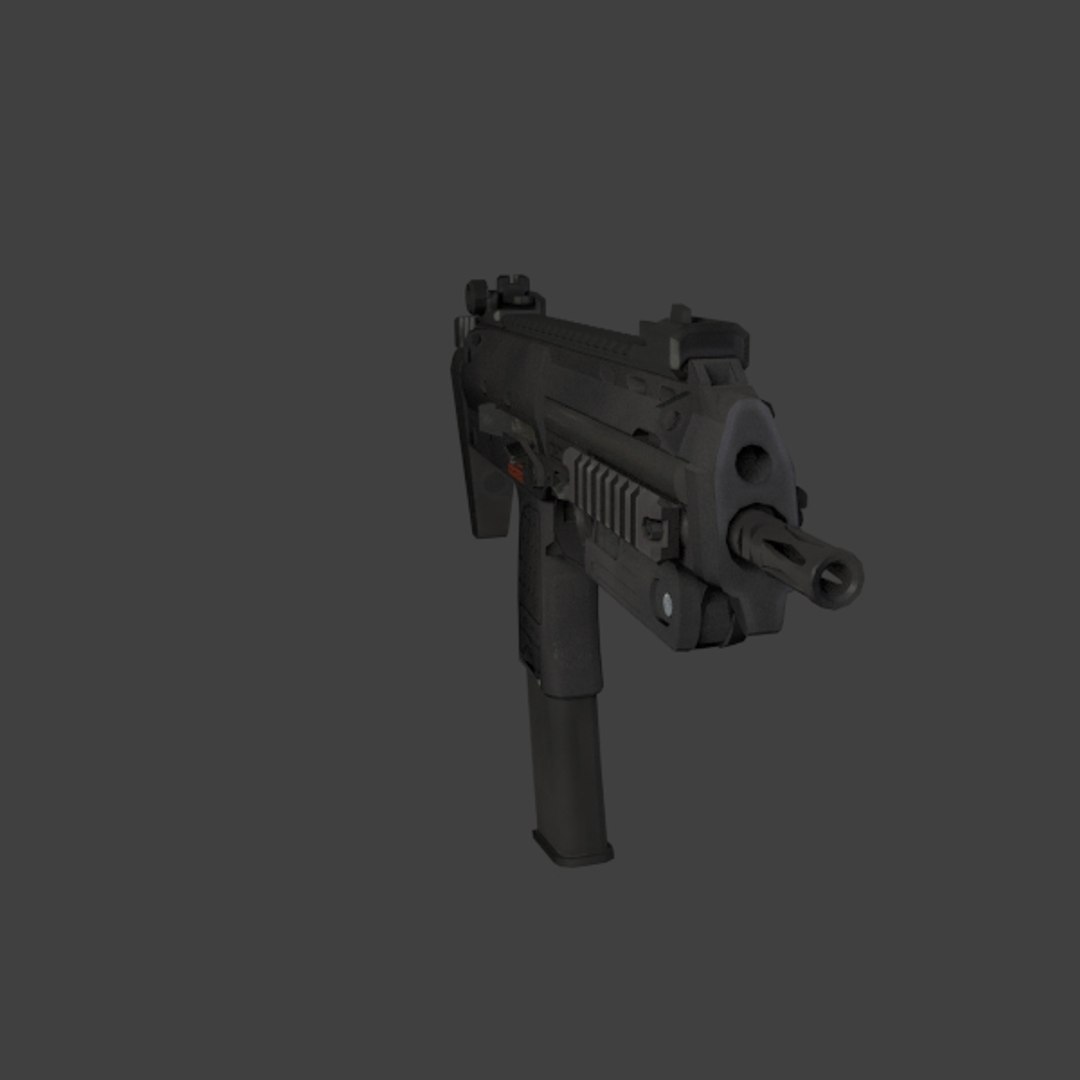 3d Hk Mp7-a1 Model