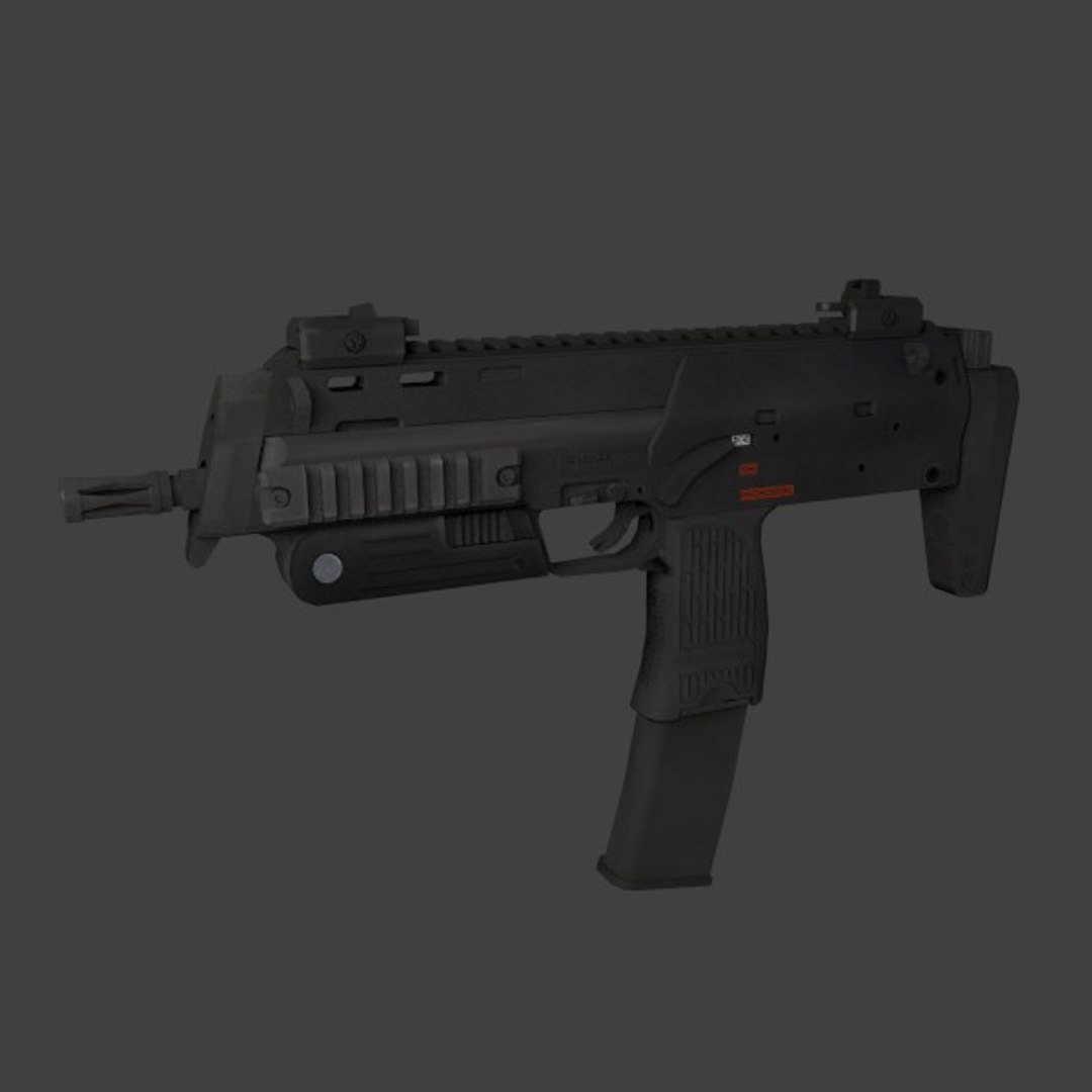 3d Hk Mp7-a1 Model