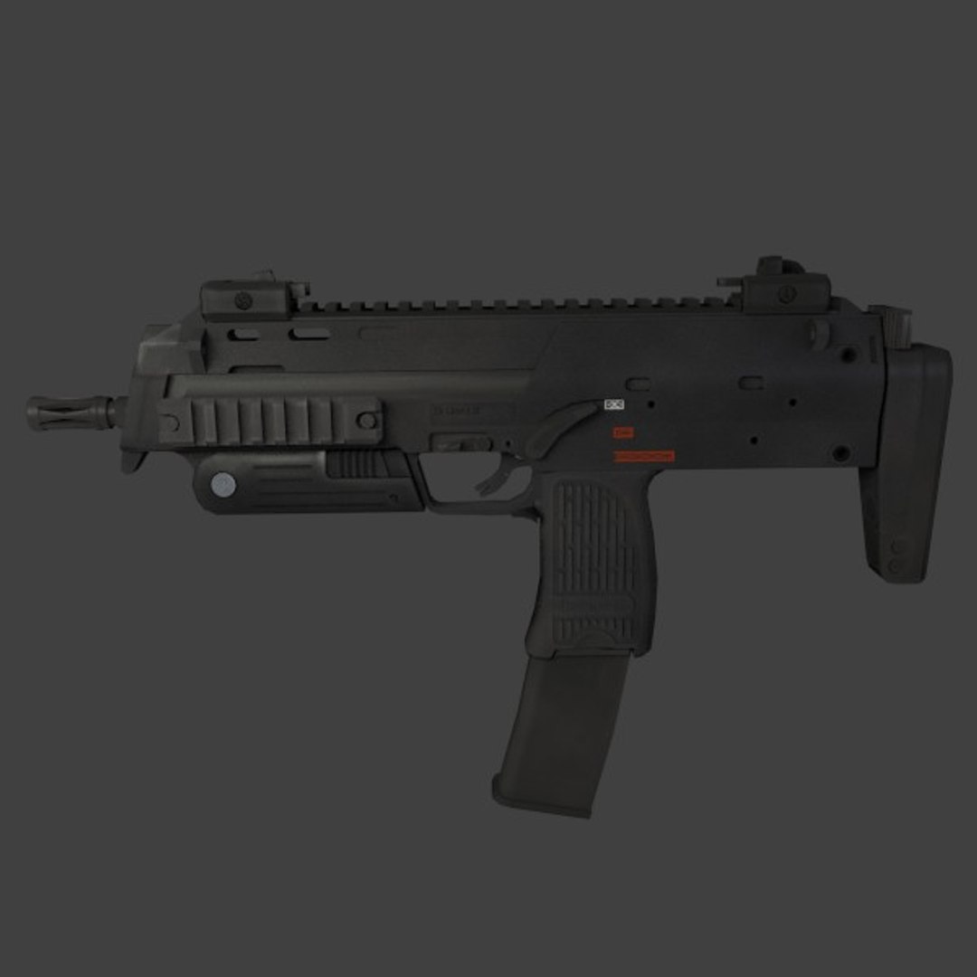 3d Hk Mp7-a1 Model