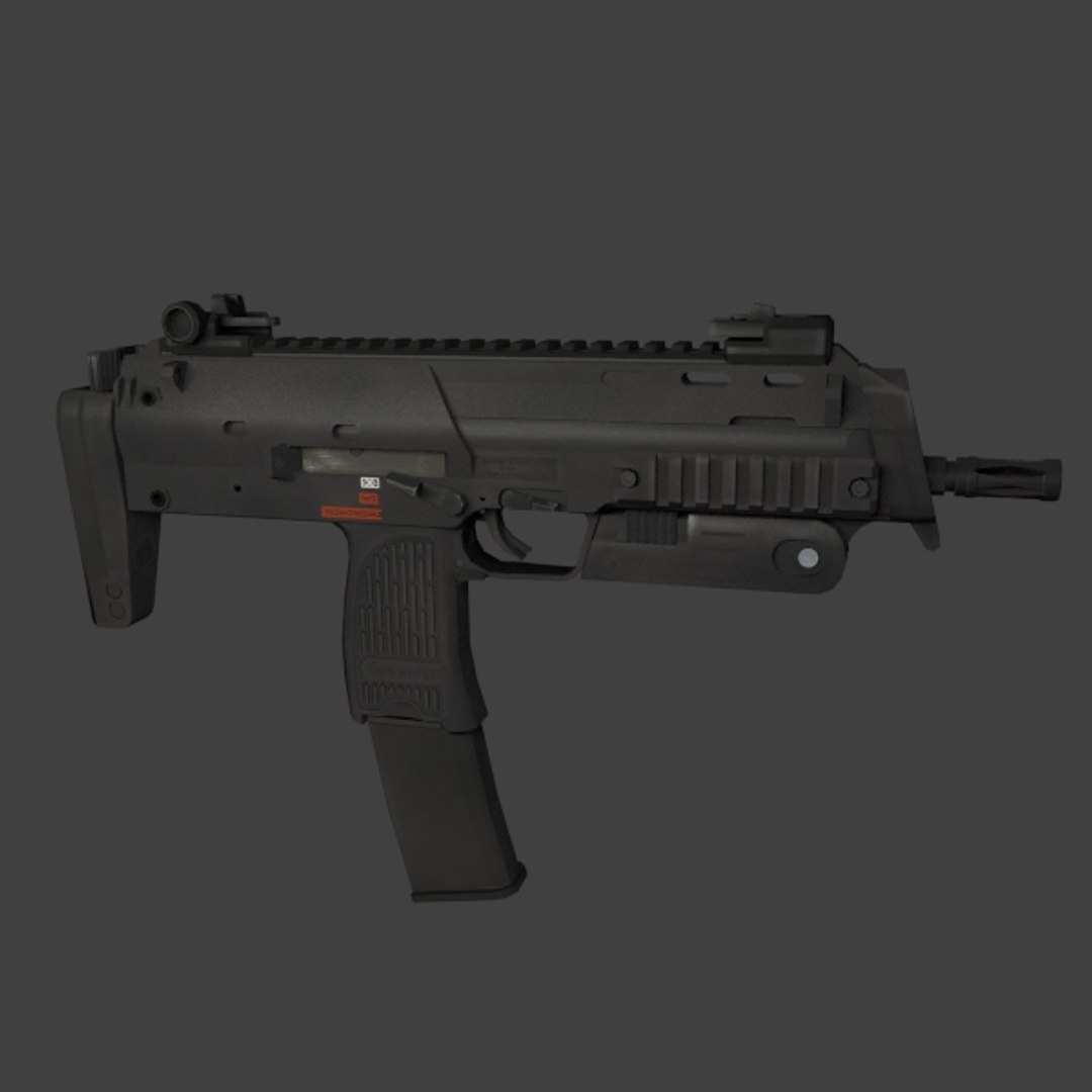 3d Hk Mp7-a1 Model