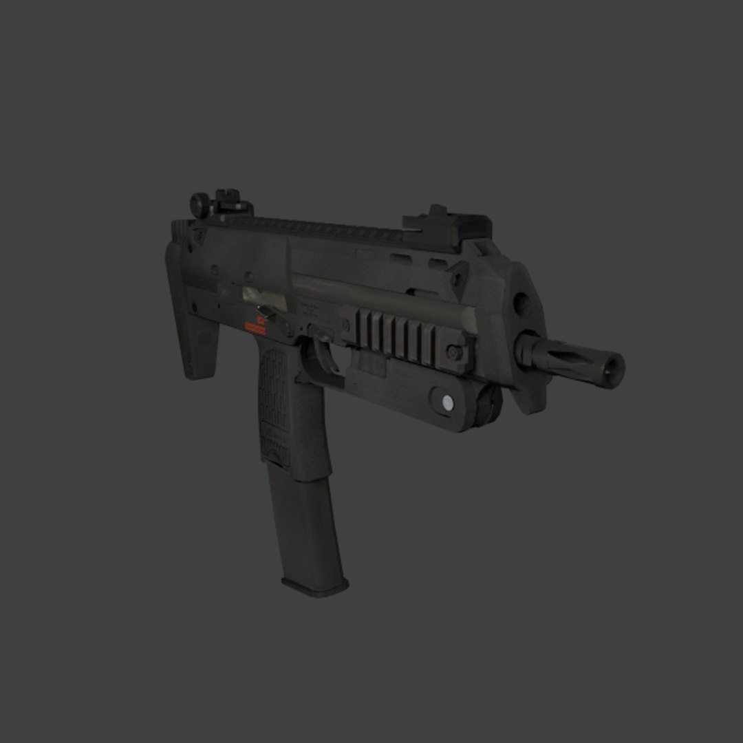 3d Hk Mp7-a1 Model