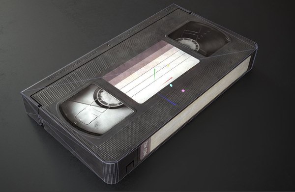 modelo 3d Videocasete VHR - TurboSquid 2138248