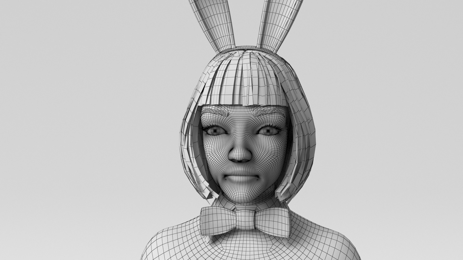 3D model bunny girl - TurboSquid 1402777