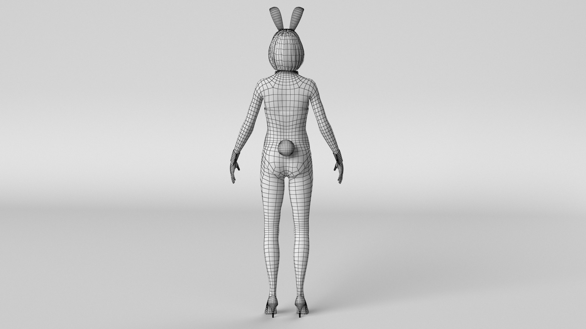 3D model bunny girl - TurboSquid 1402777
