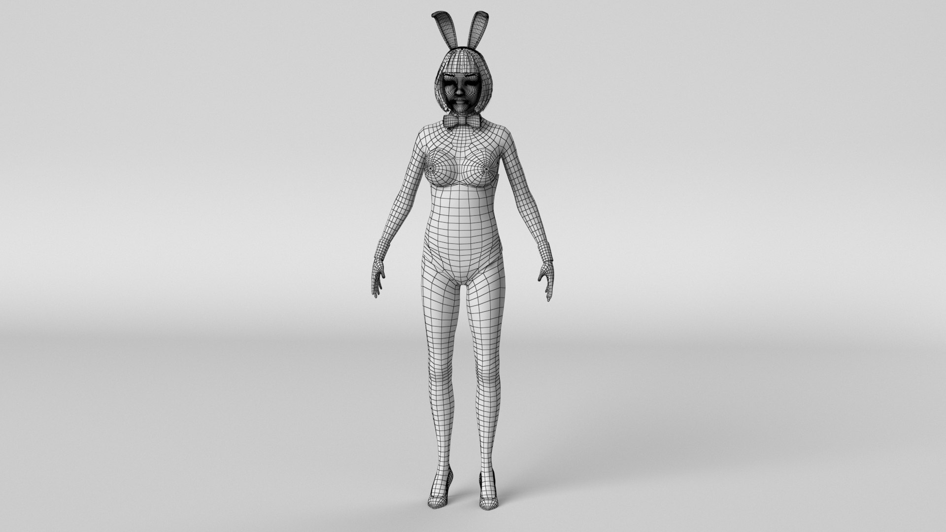 3D model bunny girl - TurboSquid 1402777