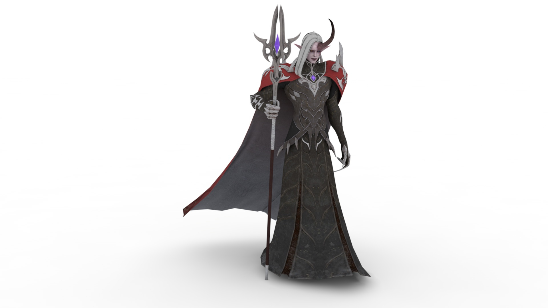 3D Female Beauty Magician Low-poly 3D Model - TurboSquid 2159872