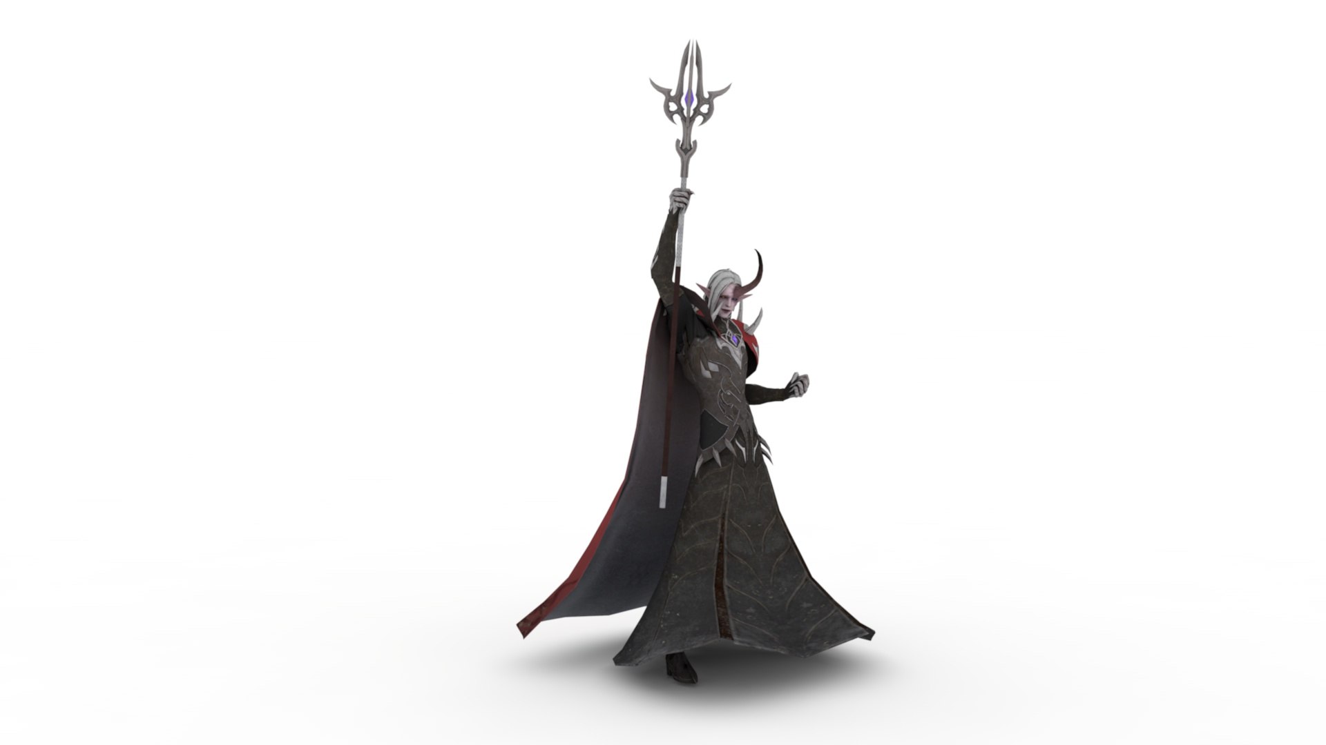 3D Female Beauty Magician Low-poly 3D Model - TurboSquid 2159872