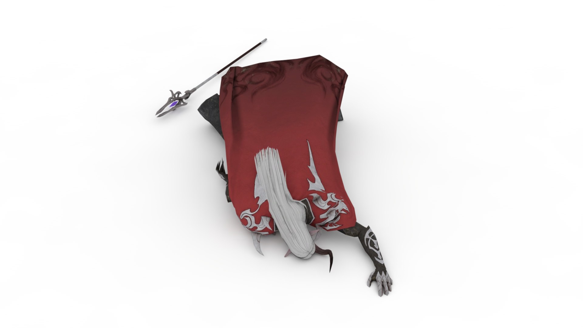 3D Female Beauty Magician Low-poly 3D Model - TurboSquid 2159872