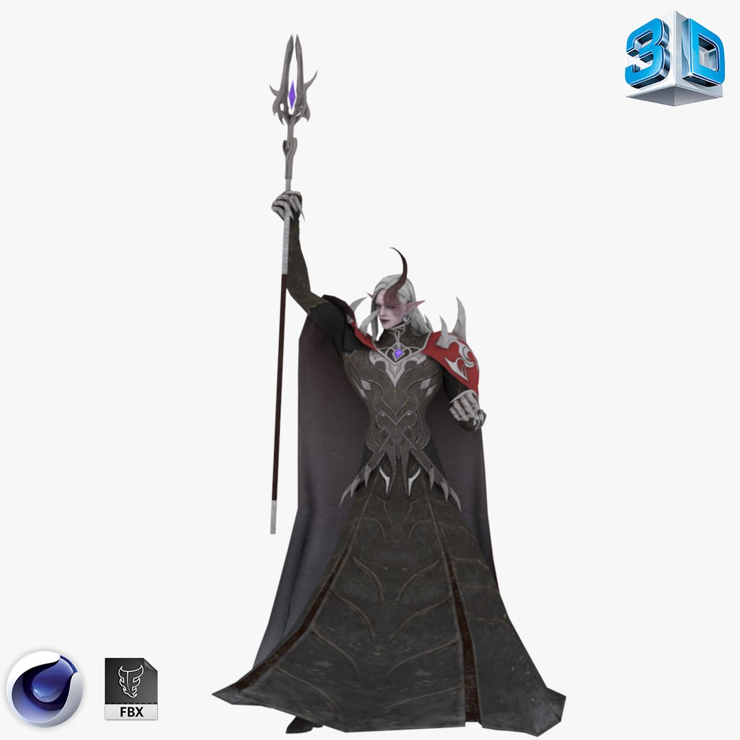 3D Female Beauty Magician Low-poly 3D Model - TurboSquid 2159872