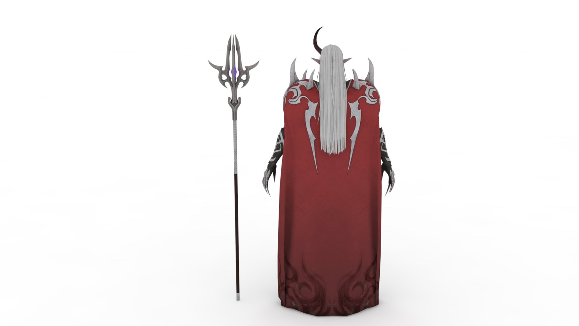 3D Female Beauty Magician Low-poly 3D Model - TurboSquid 2159872