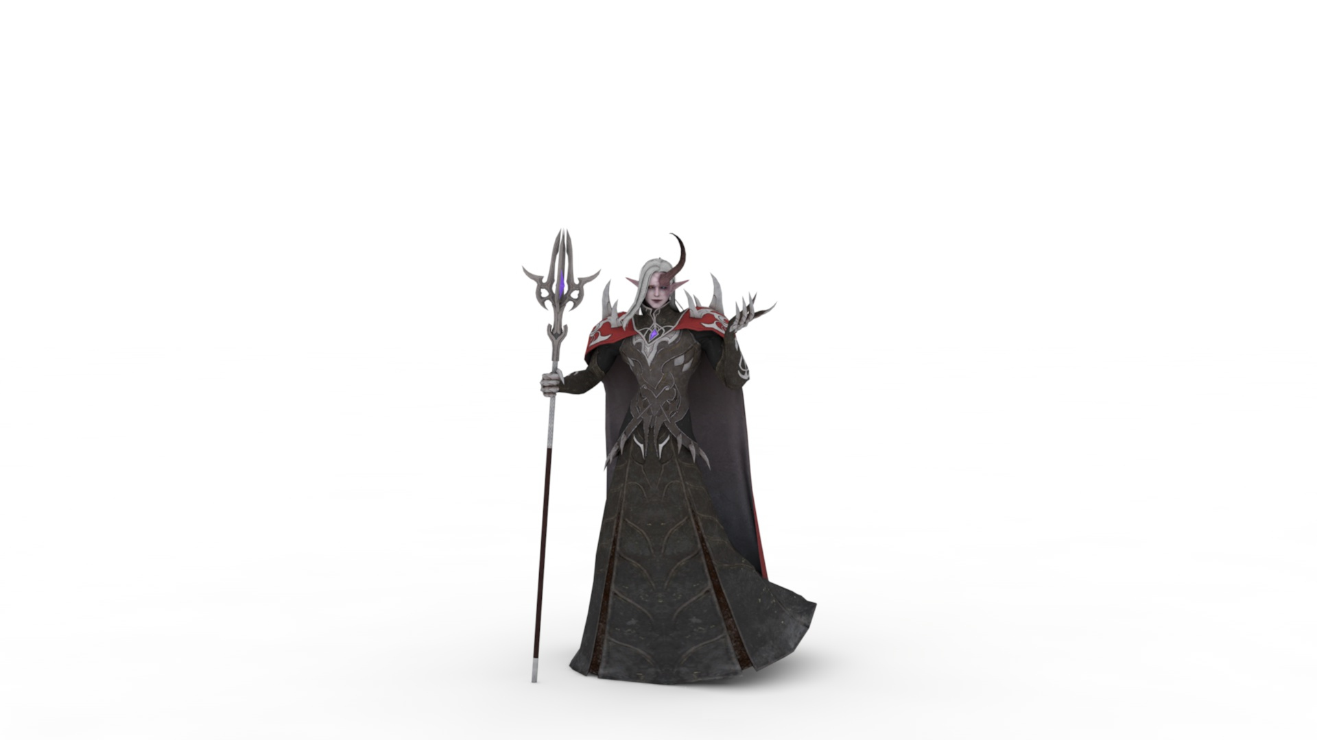 3D Female Beauty Magician Low-poly 3D Model - TurboSquid 2159872