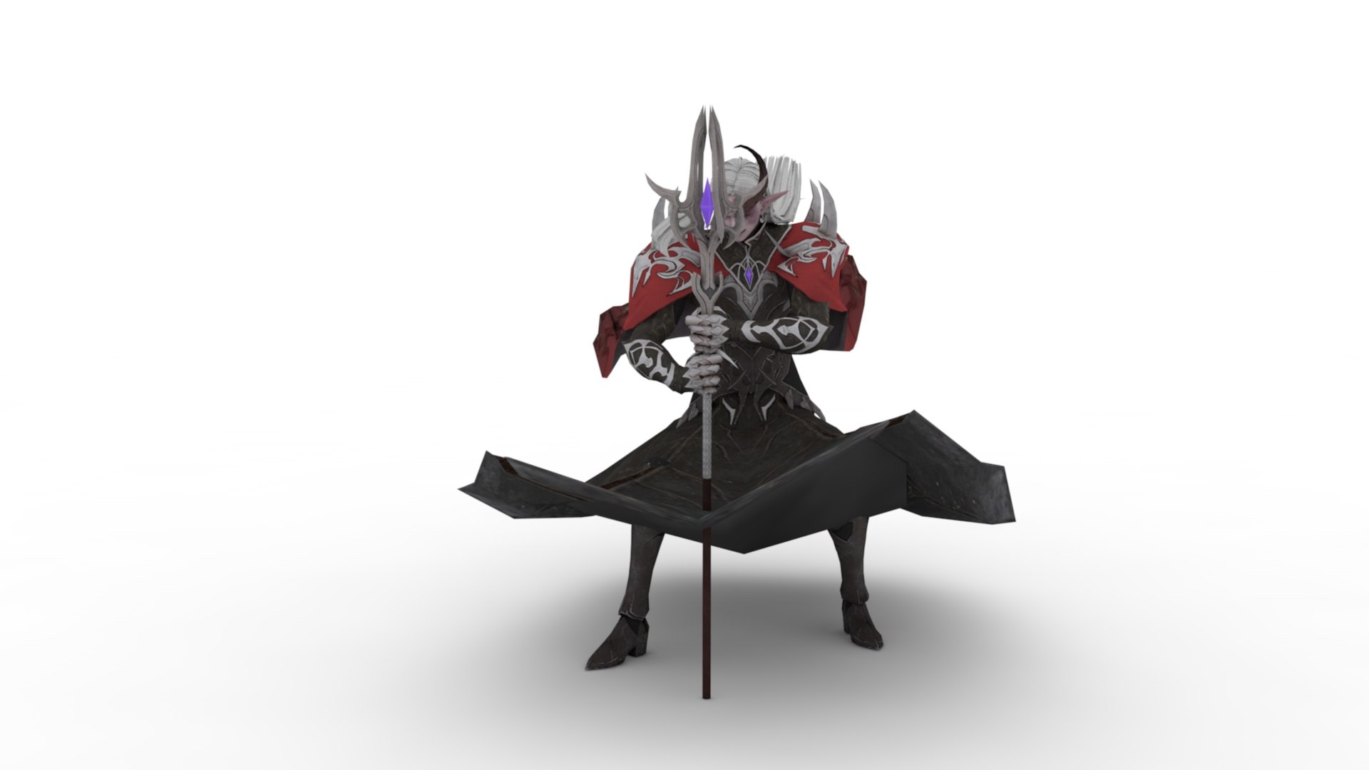 3D Female Beauty Magician Low-poly 3D Model - TurboSquid 2159872