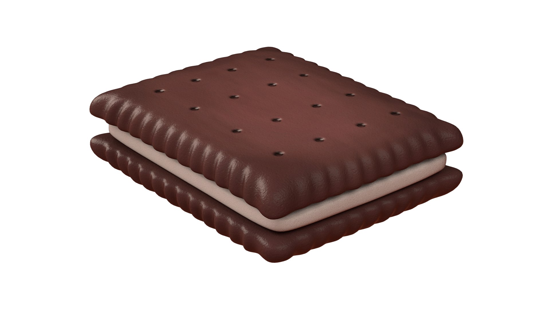 Biscuit 3D Model - TurboSquid 2135402