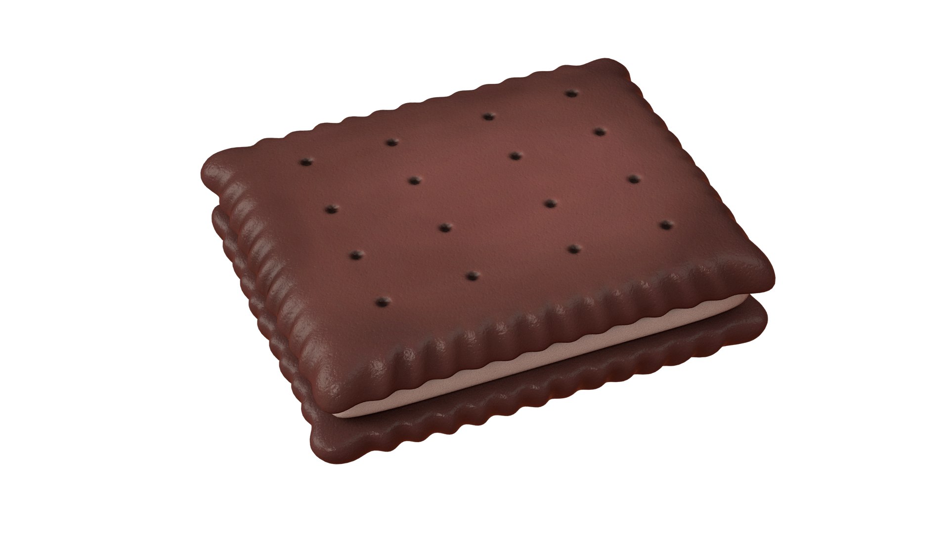 Biscuit 3D Model - TurboSquid 2135402