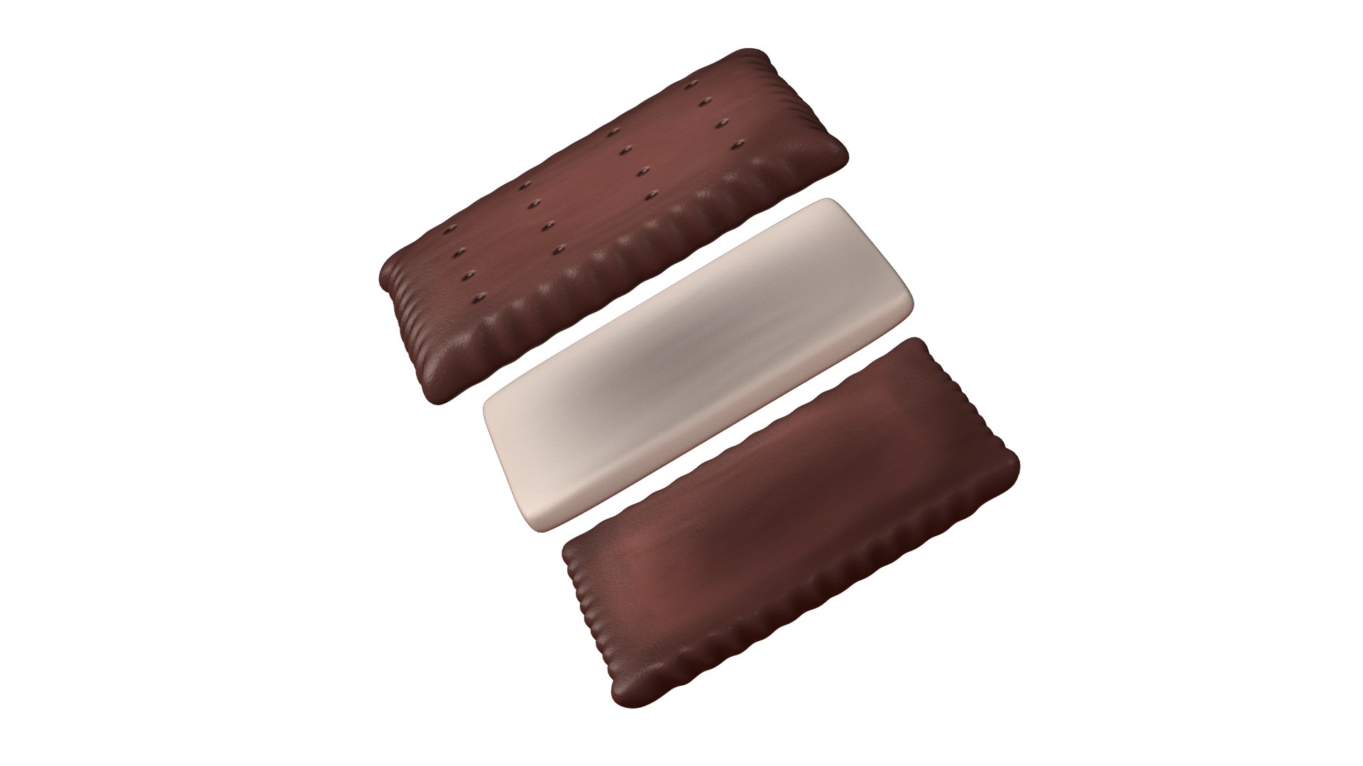 Biscuit 3D Model - TurboSquid 2135402