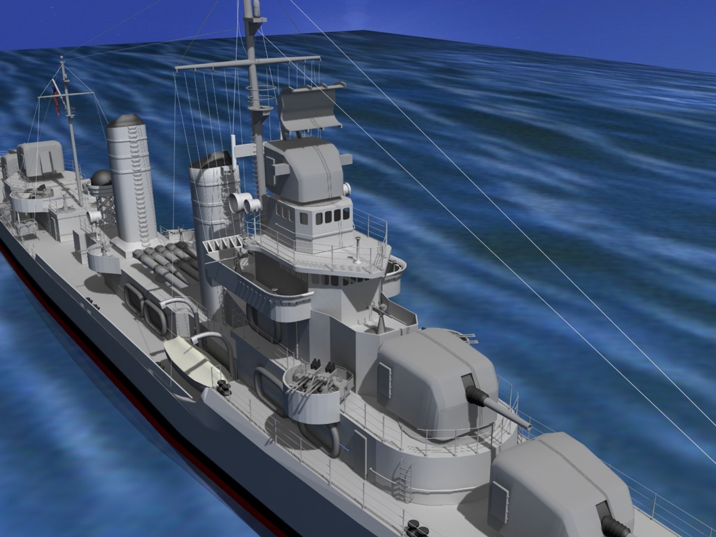 3d Anti-aircraft Class Destroyers