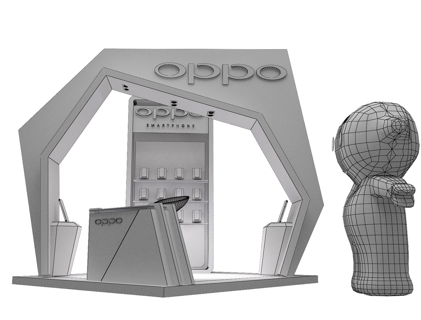 3d 2 Booth